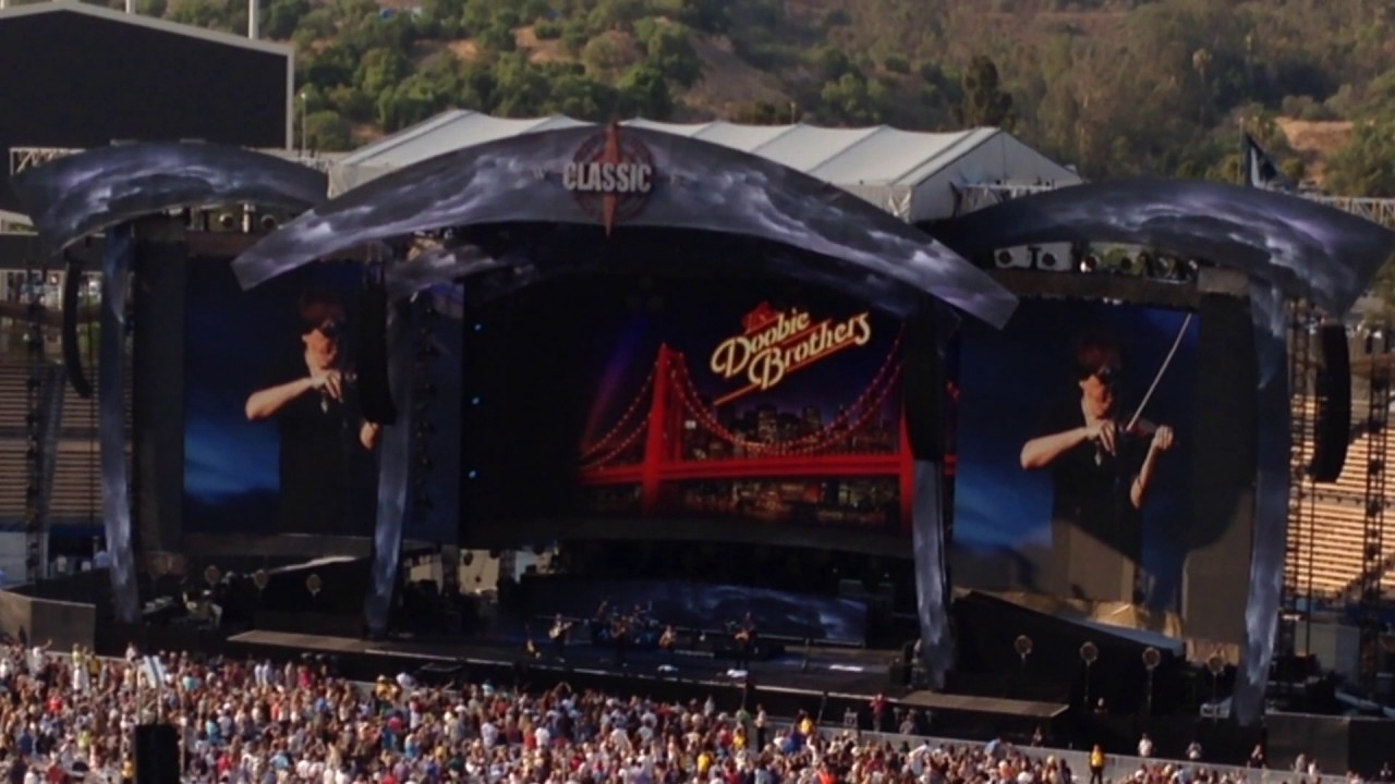Doobie Brothers : The Classic West Concert Dodger Stadium 2017 HD - YouTube