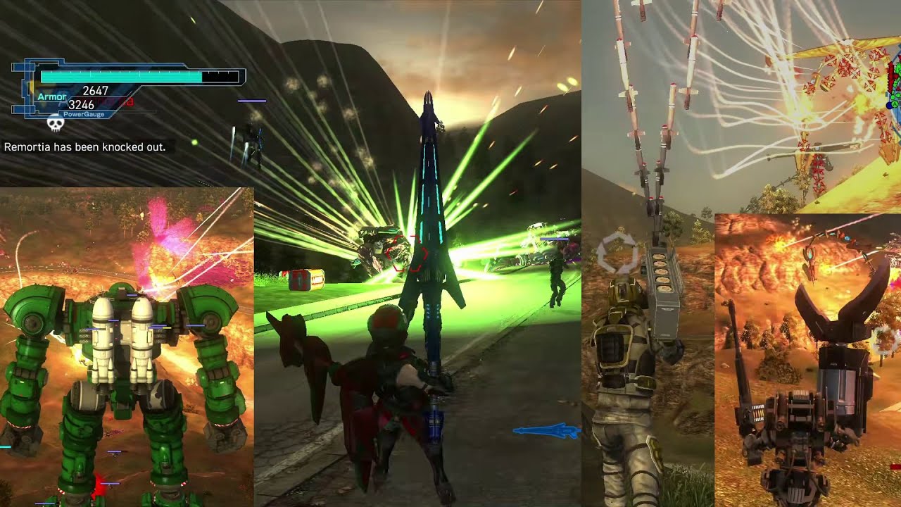 EDF Earth Defense Force 5 DLC 1 Online M 13 Engage Aliens 3 - Hardest ...