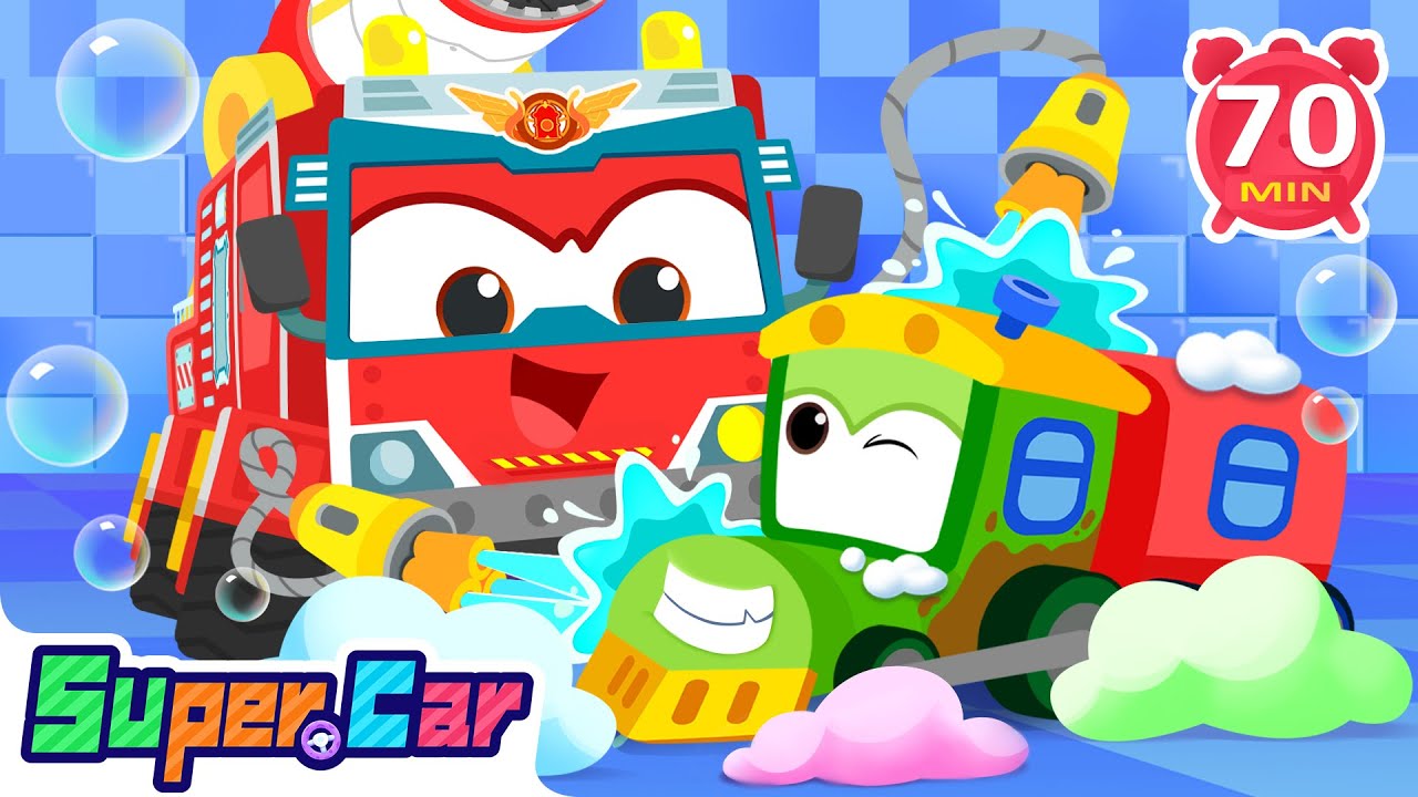 The Toys' Makeover | Toys Fun with Super Car Rescue Team | Car Cartoons ...