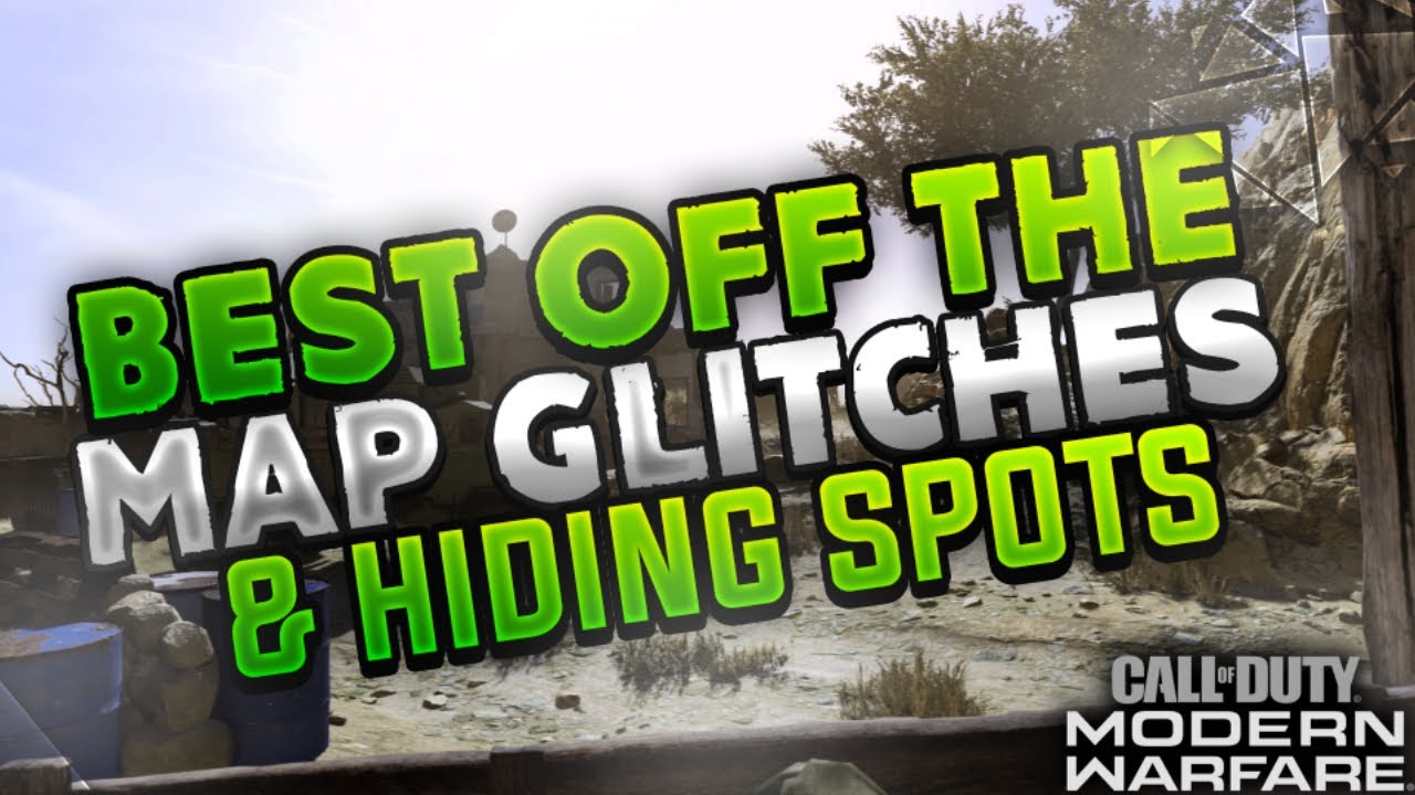 NEW! BEST OFF THE MAP GLITCHES & HIDING SPOTS ON CALL OF DUTY: MODERN ...