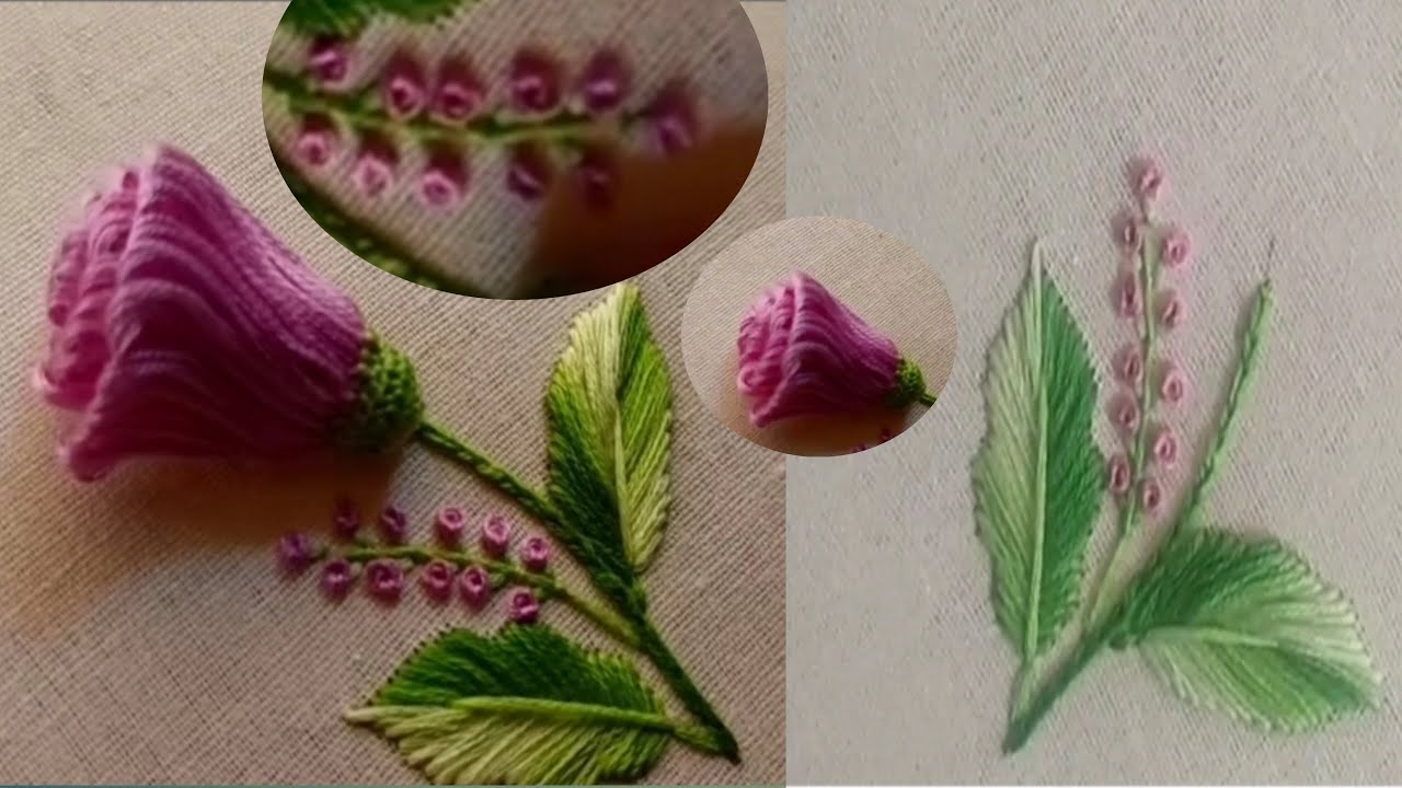 simple sa flower design - YouTube