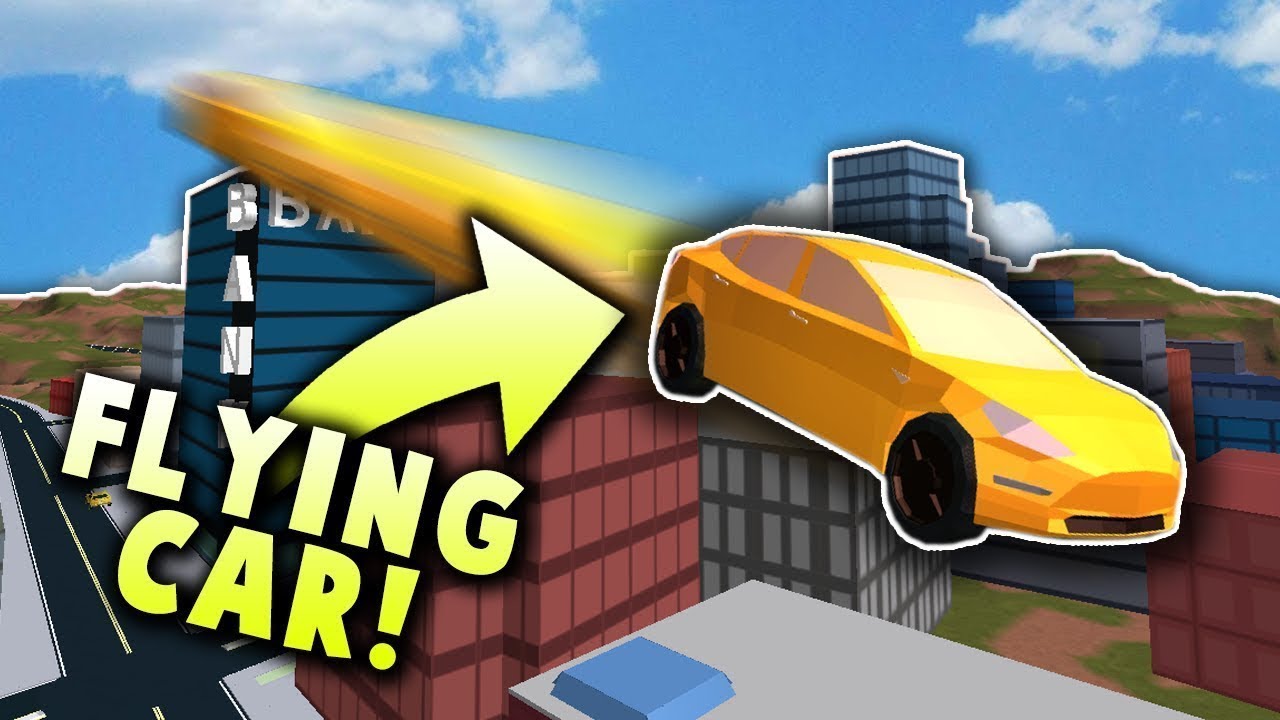 Flying Car Glitch | Roblox jailbreak - YouTube