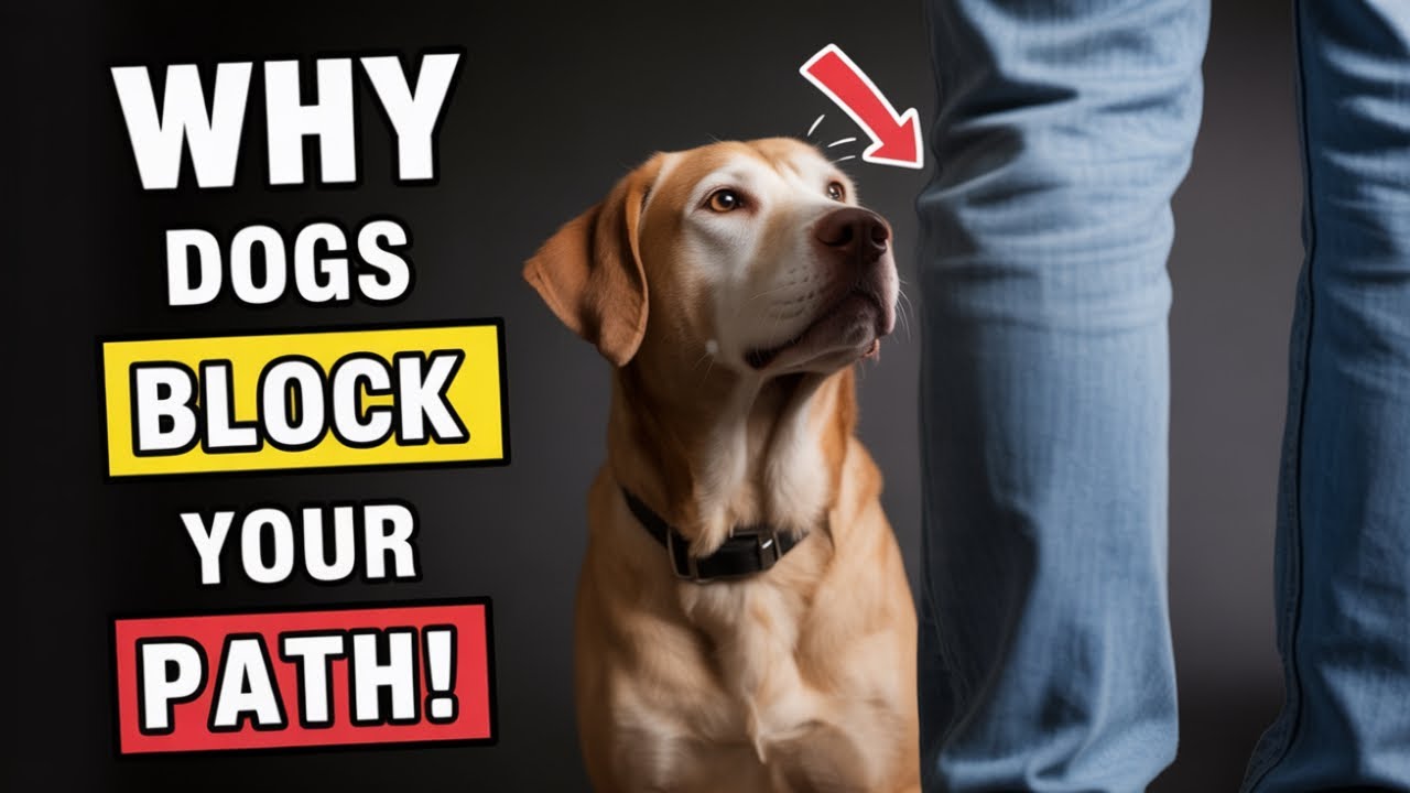 If Your Dog Blocks You Like THIS, Watch Out! 🐶 (Shocking Truth) - YouTube