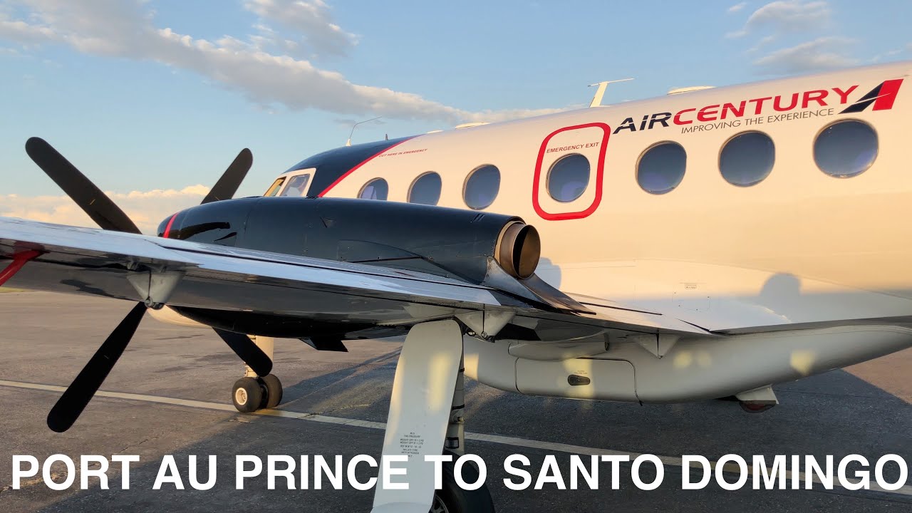 SUNRISE AIRLINES OPERATED BY AIR CENTURY | PORT AU PRINCE TO SANTO ...