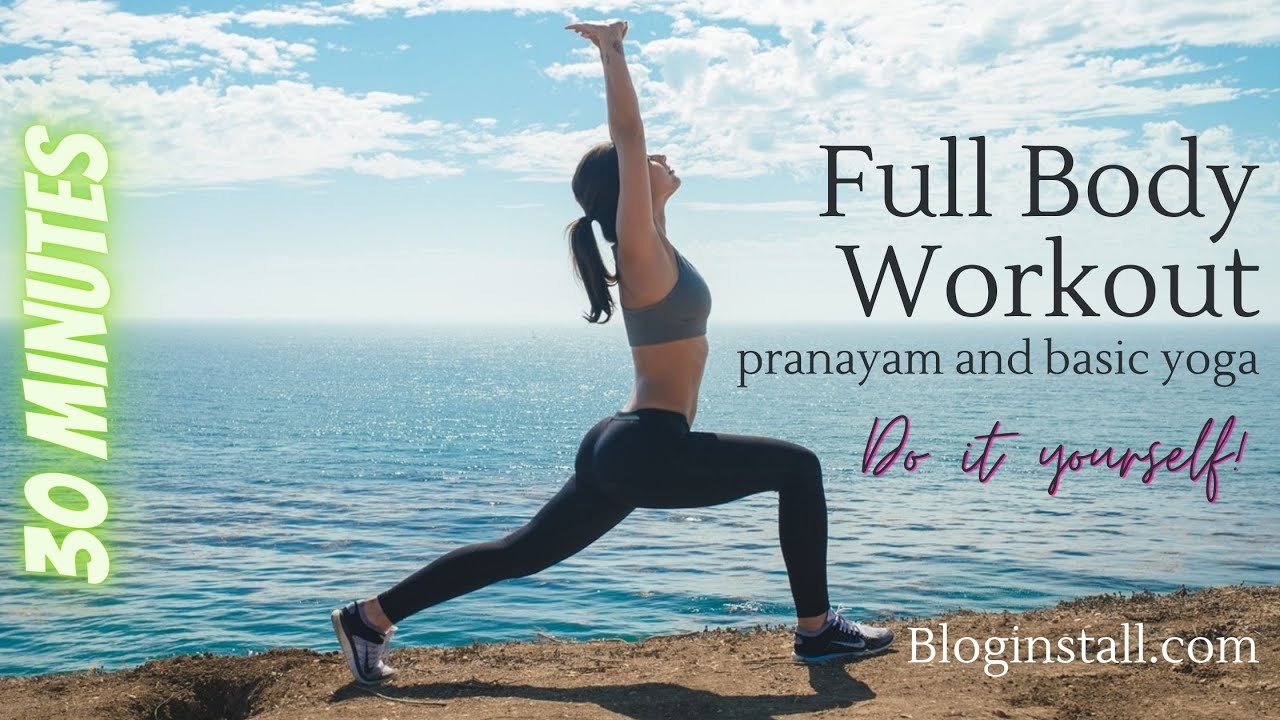 Yoga for Fitness - Sequence 1 for pranayam and basic yoga | Full body ...