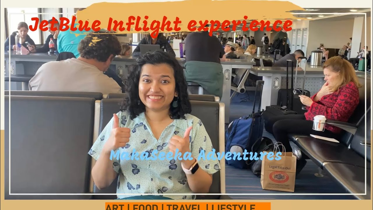 Boston to Portland Oregon travel | JetBlue inflight experience - YouTube