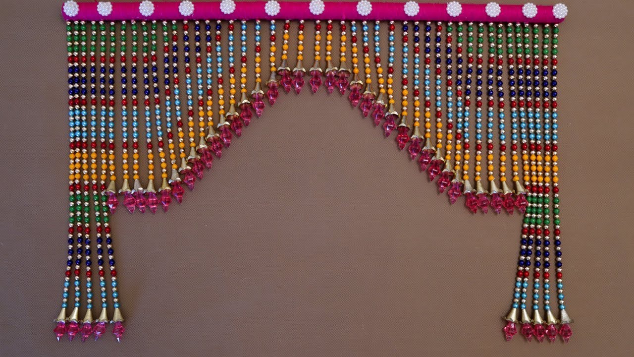 Amazing Door Hanging Toran || DIY Door Hanging Toran || Handmade Home ...