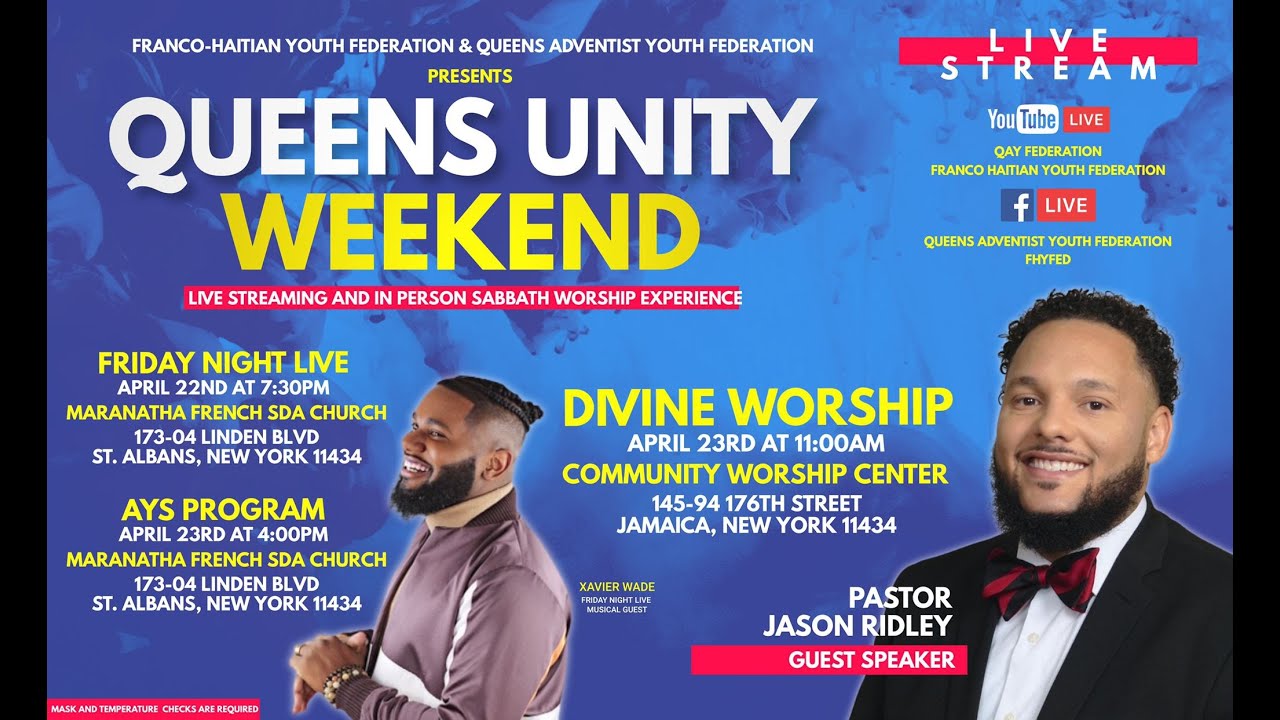 Community Worship Center | Queens Unity Day | Pastor Jason Ridley ...