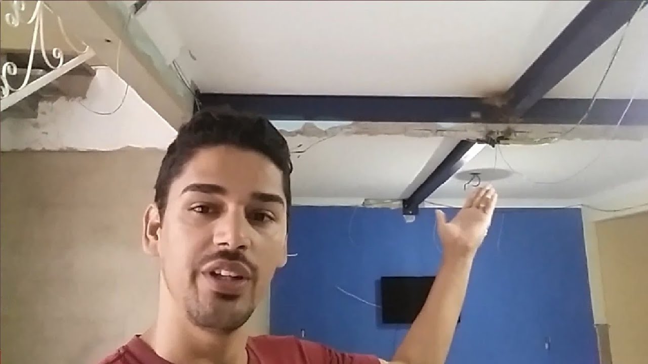 Forro de Gesso em Laje , Diario da Obra , estrutural - YouTube