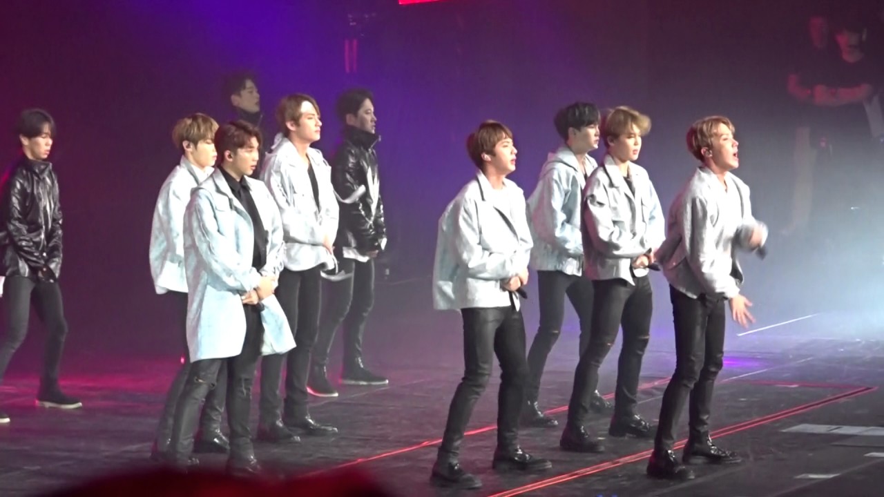 170402 BTS The Wings Tour in Anaheim Day 2 - Bapsae - YouTube