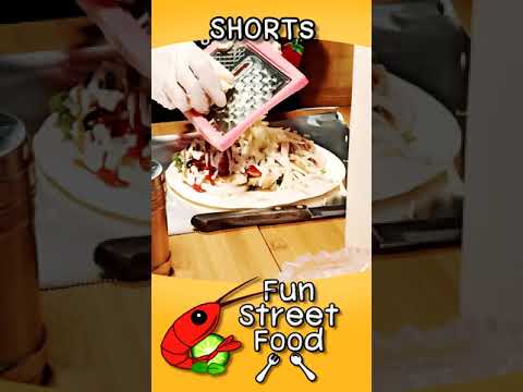 Kebab Chicken Plus Mozzarella Cheese Street Food Thailand