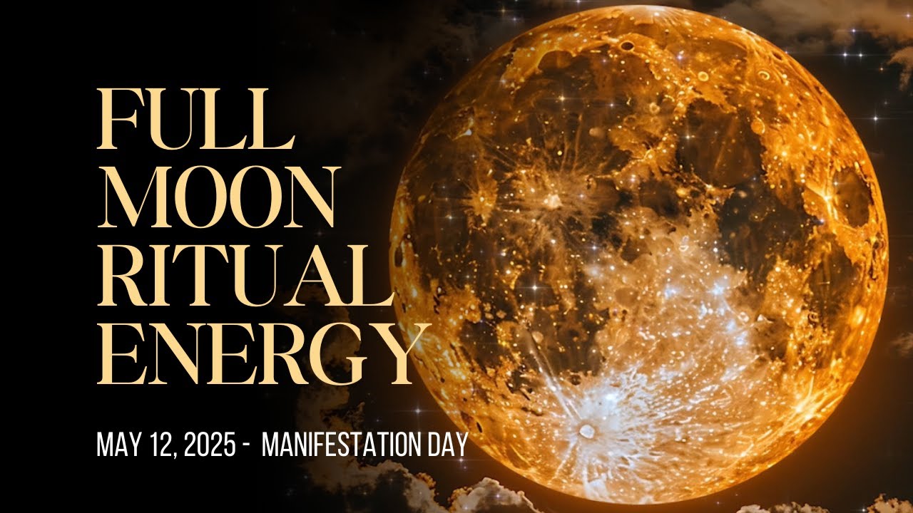 Full Moon Energy | 432 Hz Portal Activation | Spiritual Energy & Ritual ...