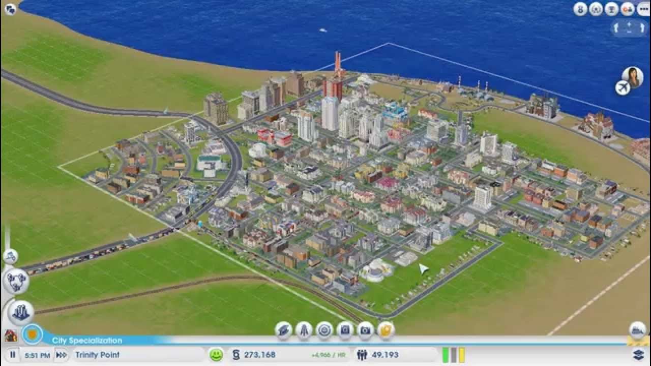 Simcity on Intel HD 3000 - YouTube