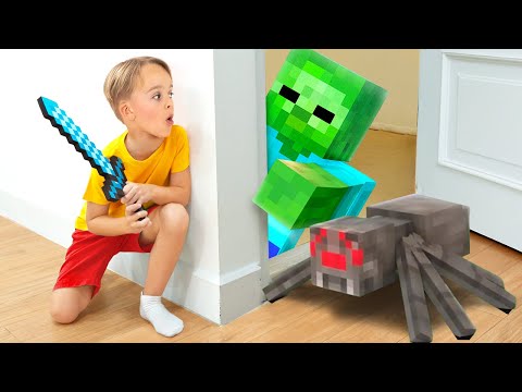 Chris ve Michael ile Blockworld'de Hayatta Kalma