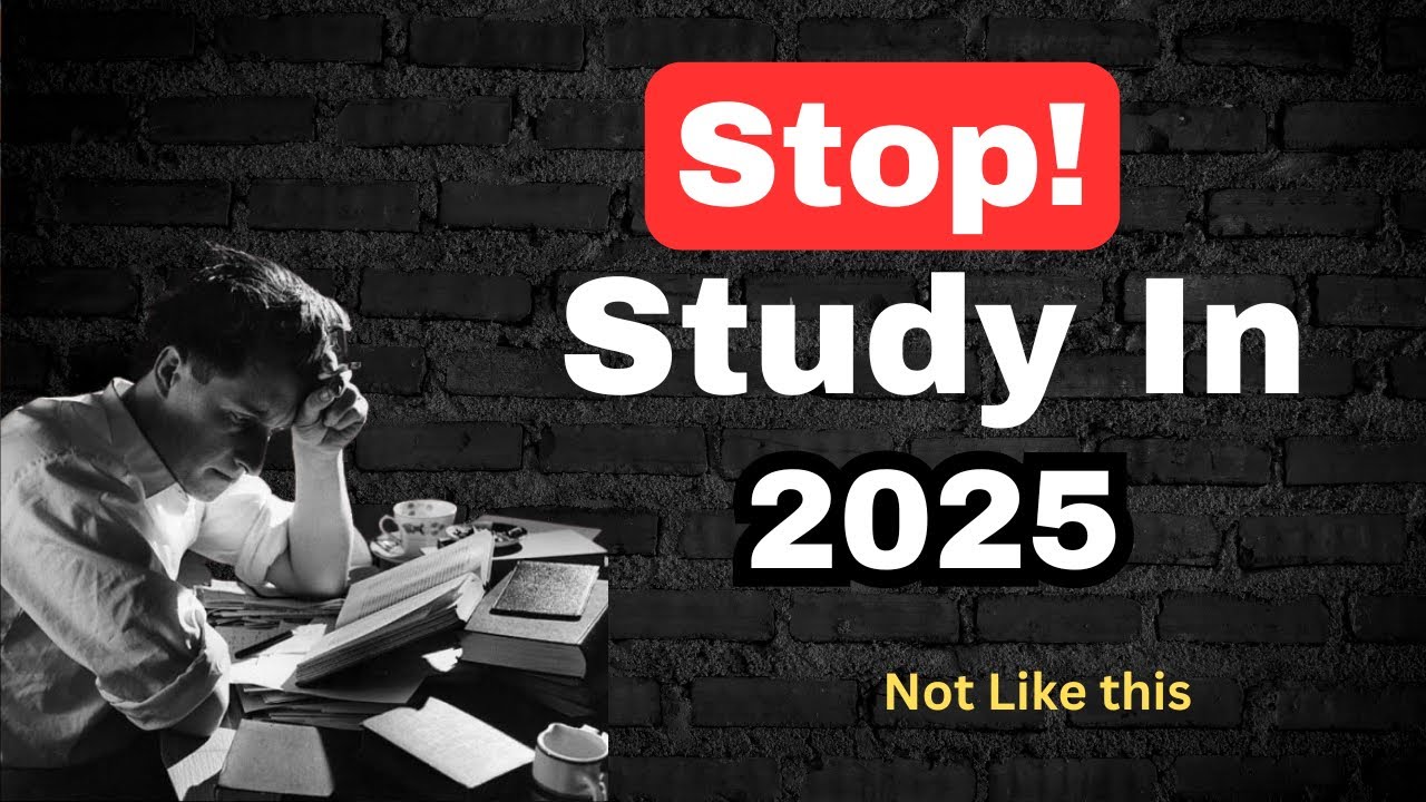 Stop! Study In 2025 || ऐसे पढ़ोगे तो Next 6 Months Selection पक्का ...