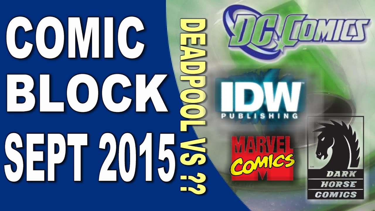 Comic Block September 2015 Unboxing - YouTube