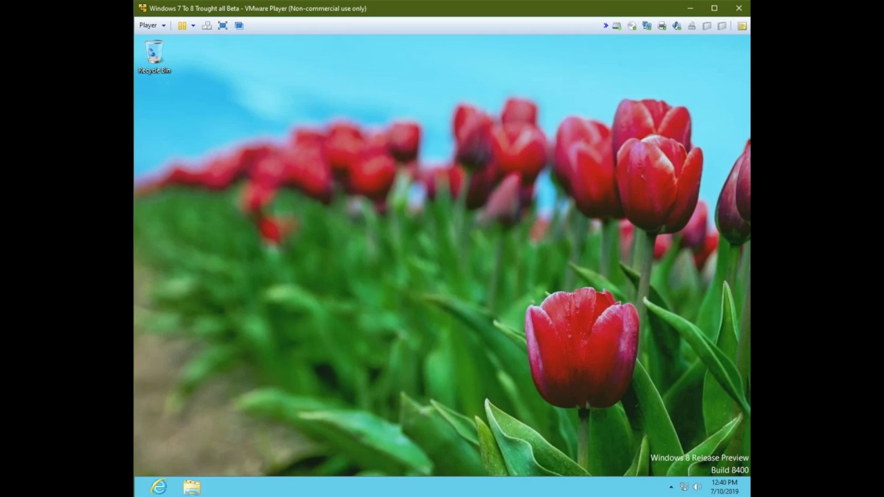 Upgrading to Windows 8 Build 8423 - YouTube