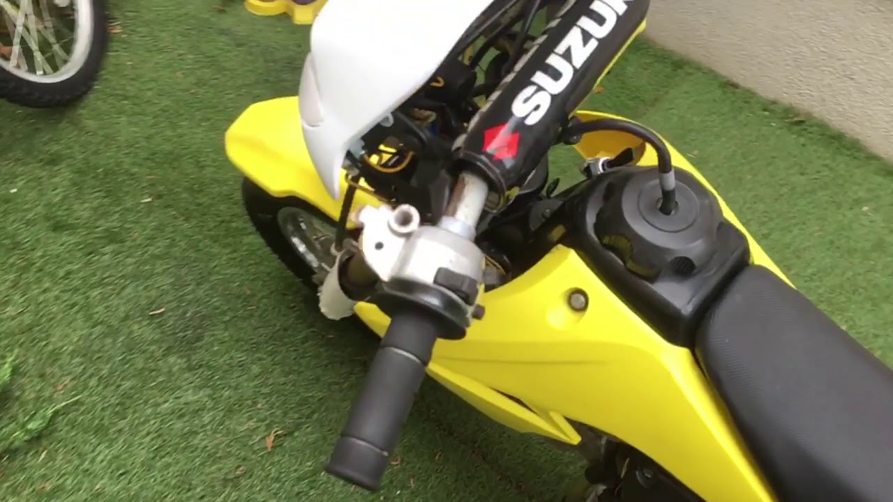 DR-Z50 公道仕様 - YouTube