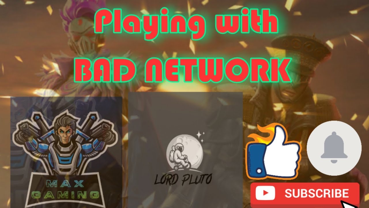 Playing with Bad Network !! / LORD PLUTO GAMING - YouTube