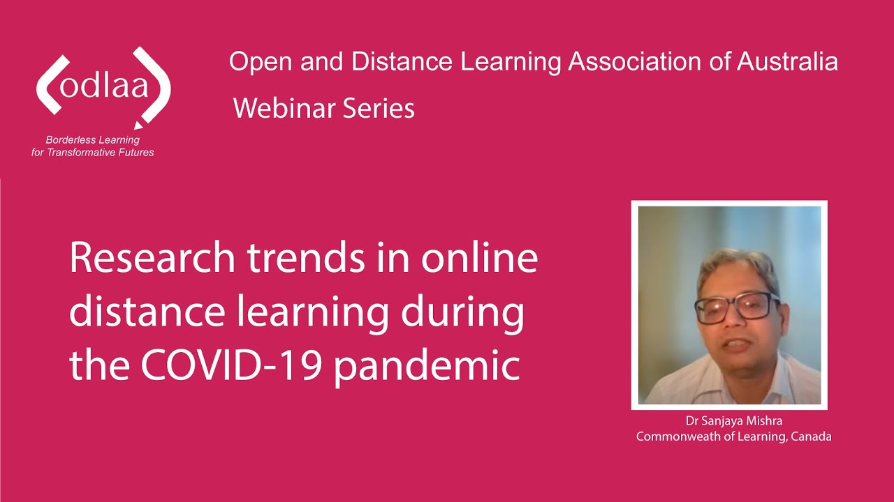 ODLAA Webinar Aug 2022: Research trends in online distance learning ...