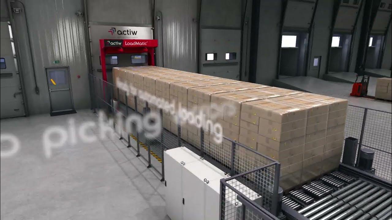 Automated Trailer & Container Loading with the Actiw LoadMatic - YouTube