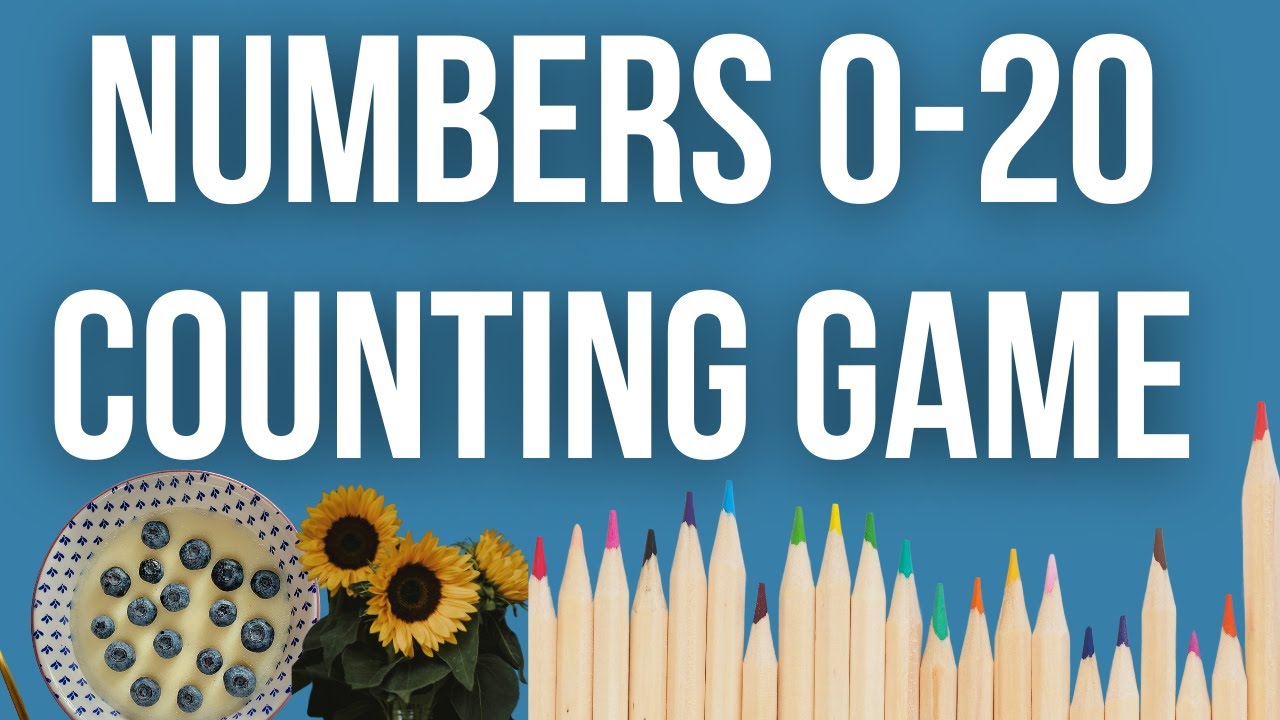 Numbers 0-20 Counting Practice for Teen & Adult ESL Newcomers | Easy ...