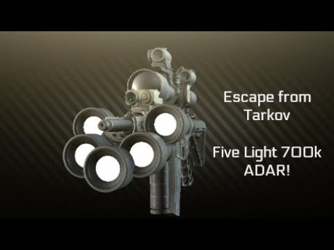 700k Rouble ADAR Build - The Five Light! | Escape from Tarkov Stream ...