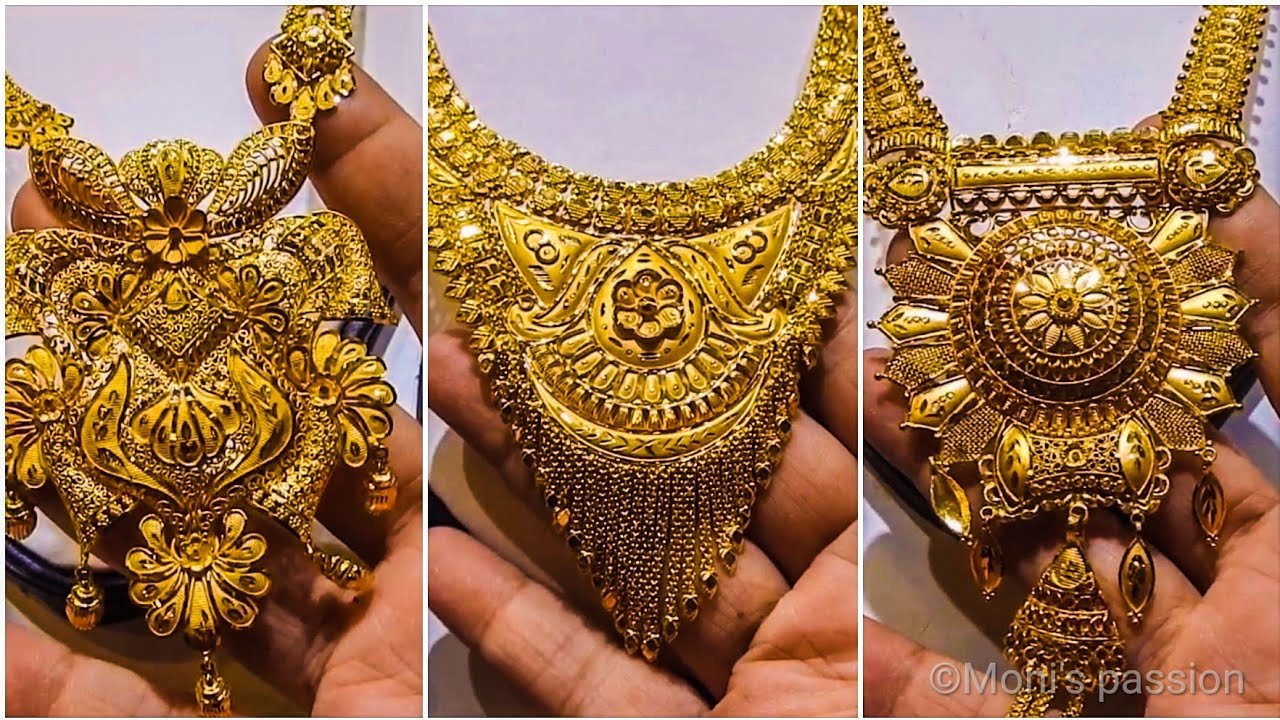 gold sitahar design with weight and price/sitahar necklace/gold ...