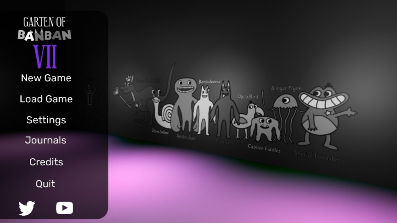 Garten of Banban 7 - Naughtified Main Menu Concept - YouTube