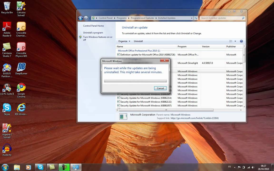 How To Uninstallremove Ie9internet Explorer 9 By Infopro89 Youtube