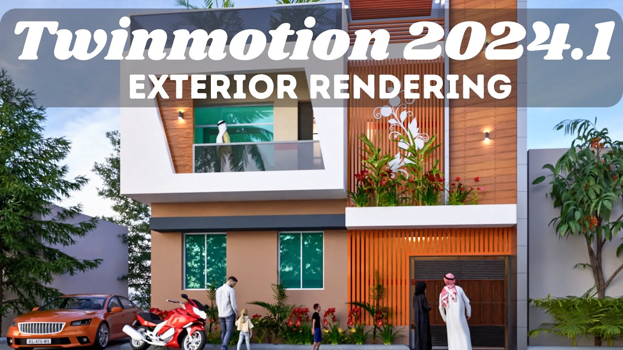 Twinmotion 2024.1 Exterior Rendering Tutorials 31 - YouTube