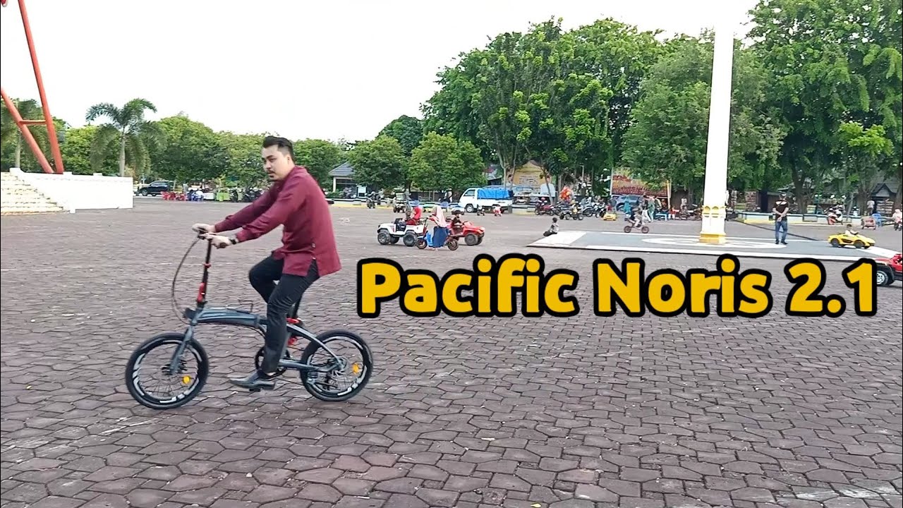 Review Pacific Noris 2.1 Sepeda Lipat Folding Bike - YouTube