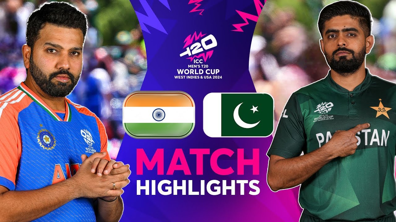 India v Pakistan - Match Highlights | ICC Mens T20 World Cup Cricket ...