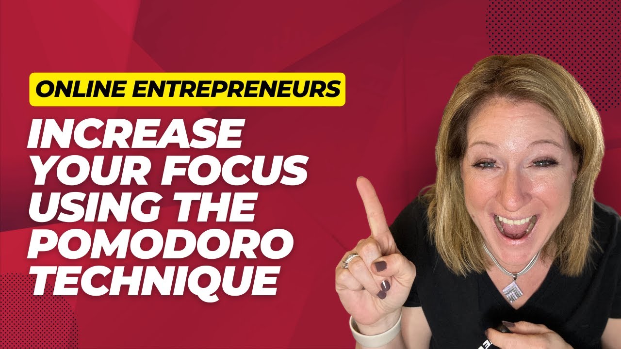 Increase your Focus with the Pomodoro Technique - YouTube