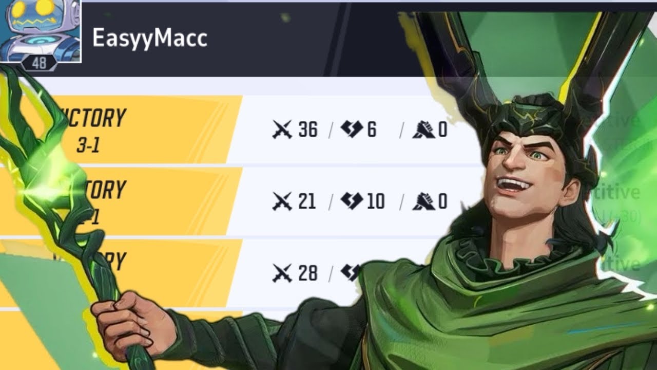 LOKI IS LOW KEY FREE ELO! - MARVEL RIVALS - YouTube