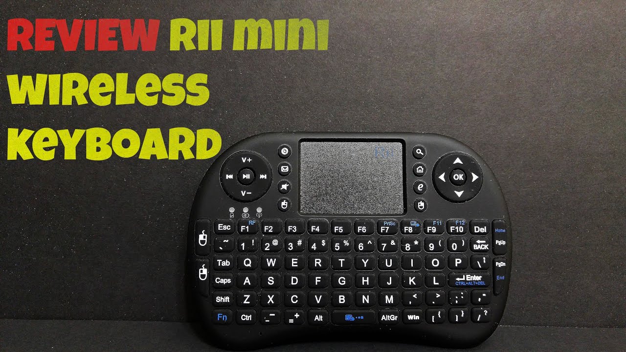 ( Review ) Rii Mini Wireless Keyboard - YouTube