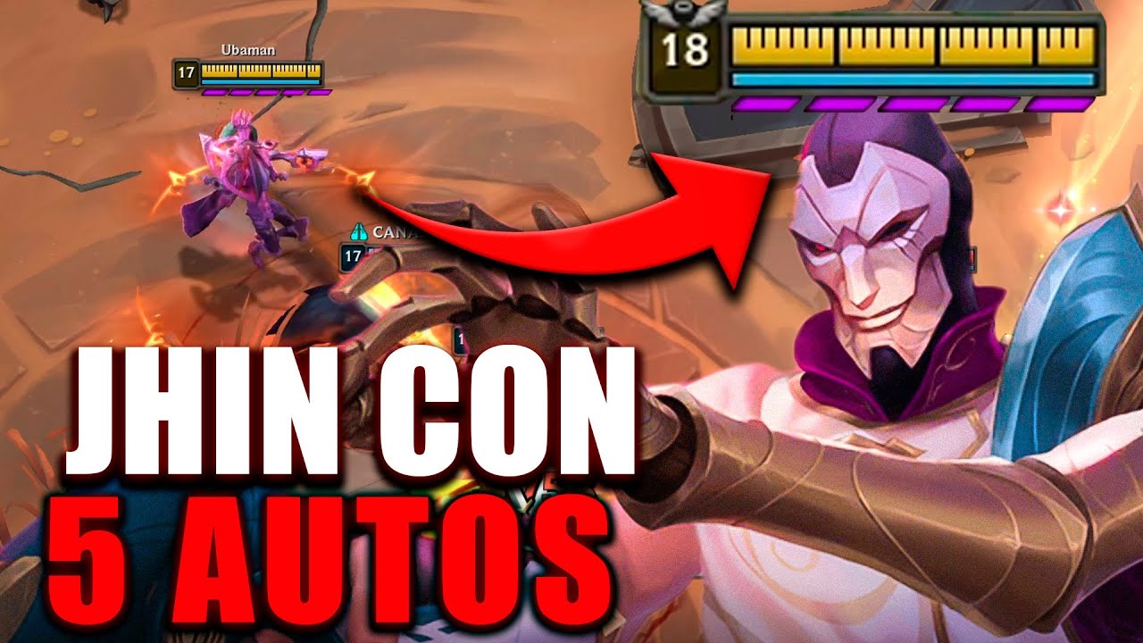 ¡EL JHIN MENOS SUBLIME CON 5 ATAQUES! | League of Legends - YouTube