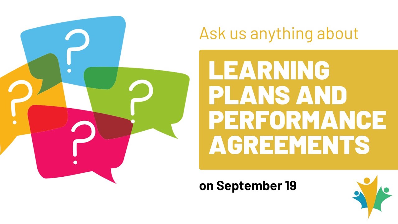 AMA - Learning Plans and Performance Agreements - YouTube