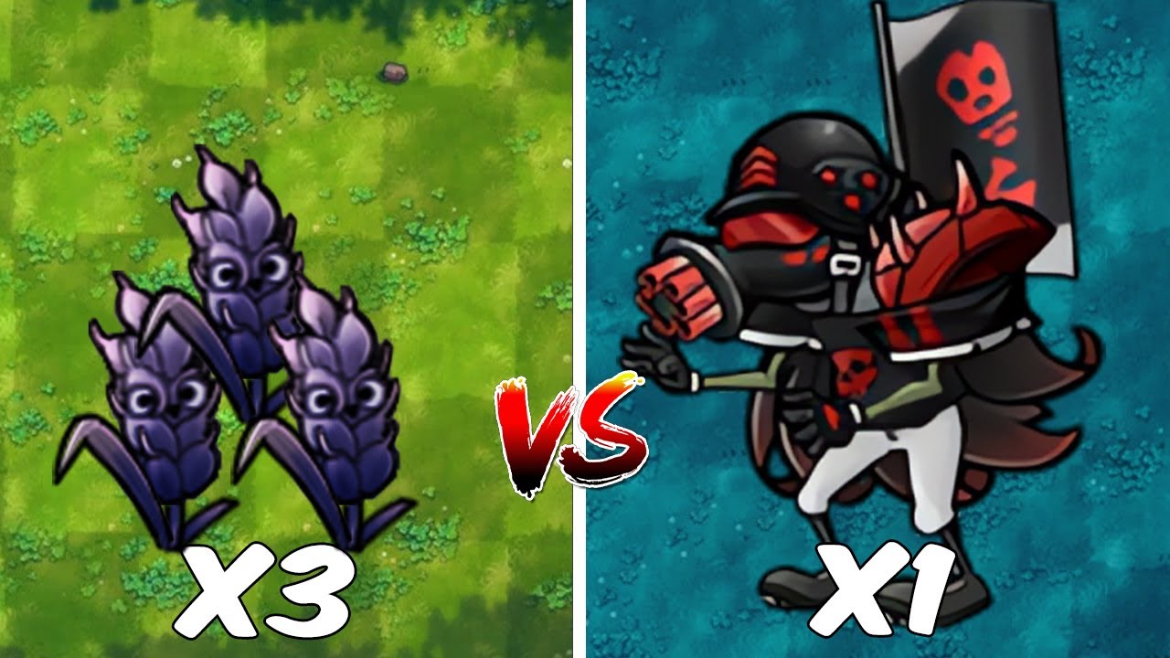 PVZ Fusion 2.7 - 3 Obsidian Barley Vs 1 Ultimate Commander Storm ...
