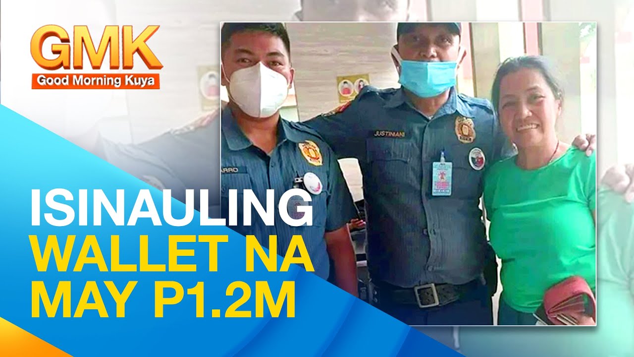 Napulot na wallet na may dollars na nagkakahalaga ng P1.2M, isinauli ...