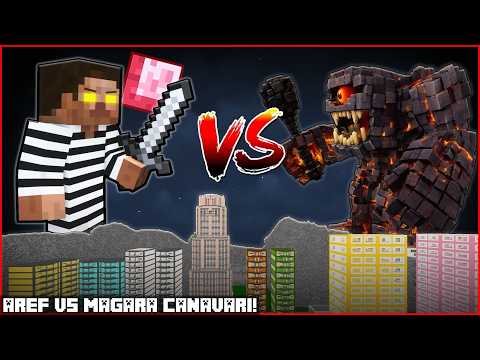 AREF VS YERALTI CANAVARI! 😱 - Minecraft ZENGİN FAKİR HAYATI