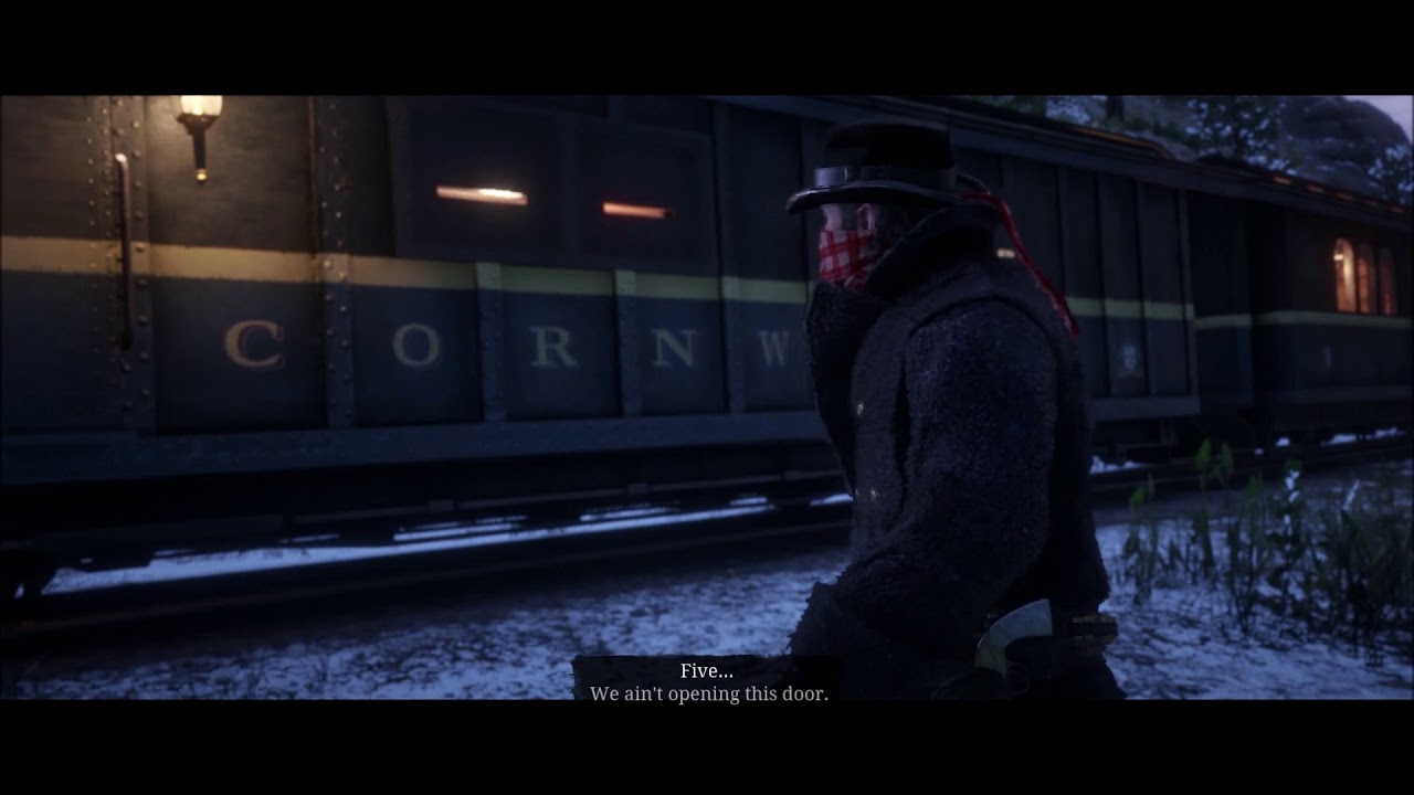 Let's Play Red Dead Redemption 2 Part 006: The Good Train Robbery - YouTube