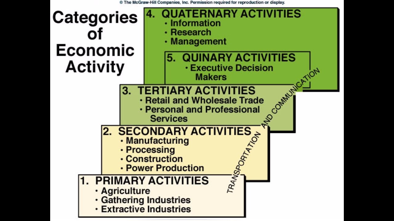 Lecture No 1 Types of Economic Activities, Commercial Geography - YouTube