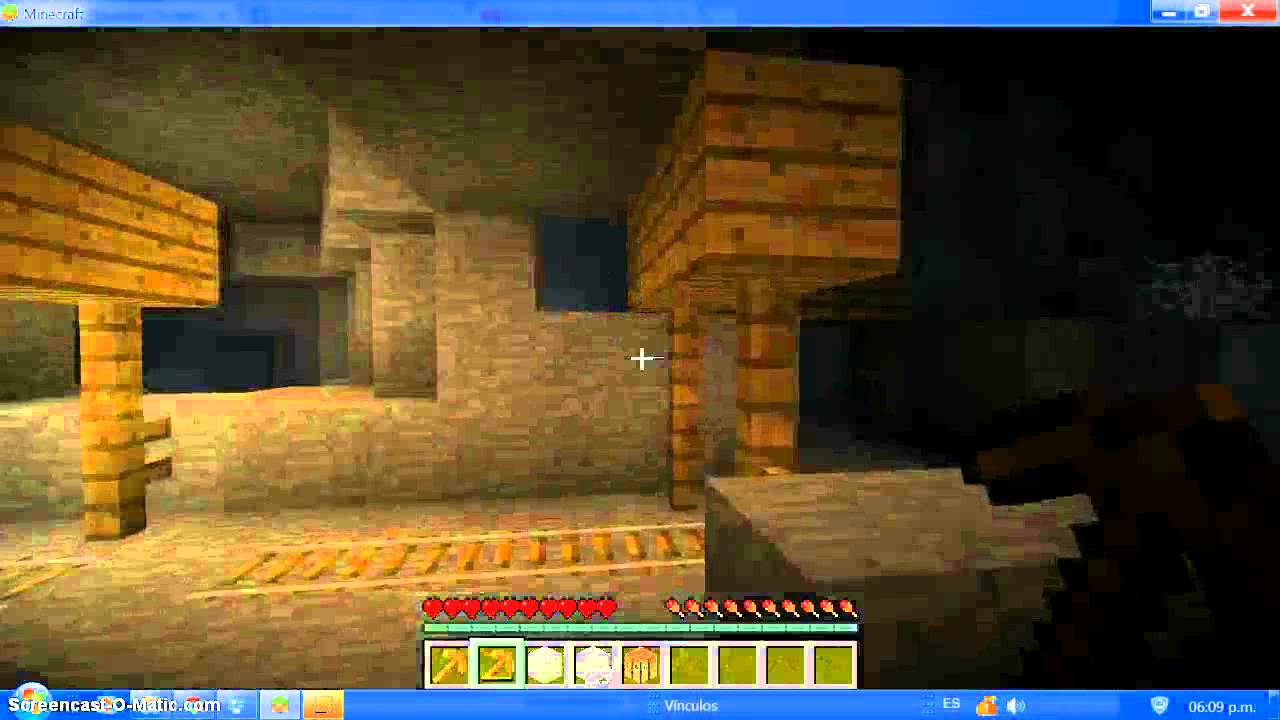 como encontrar minas en minecraft - YouTube