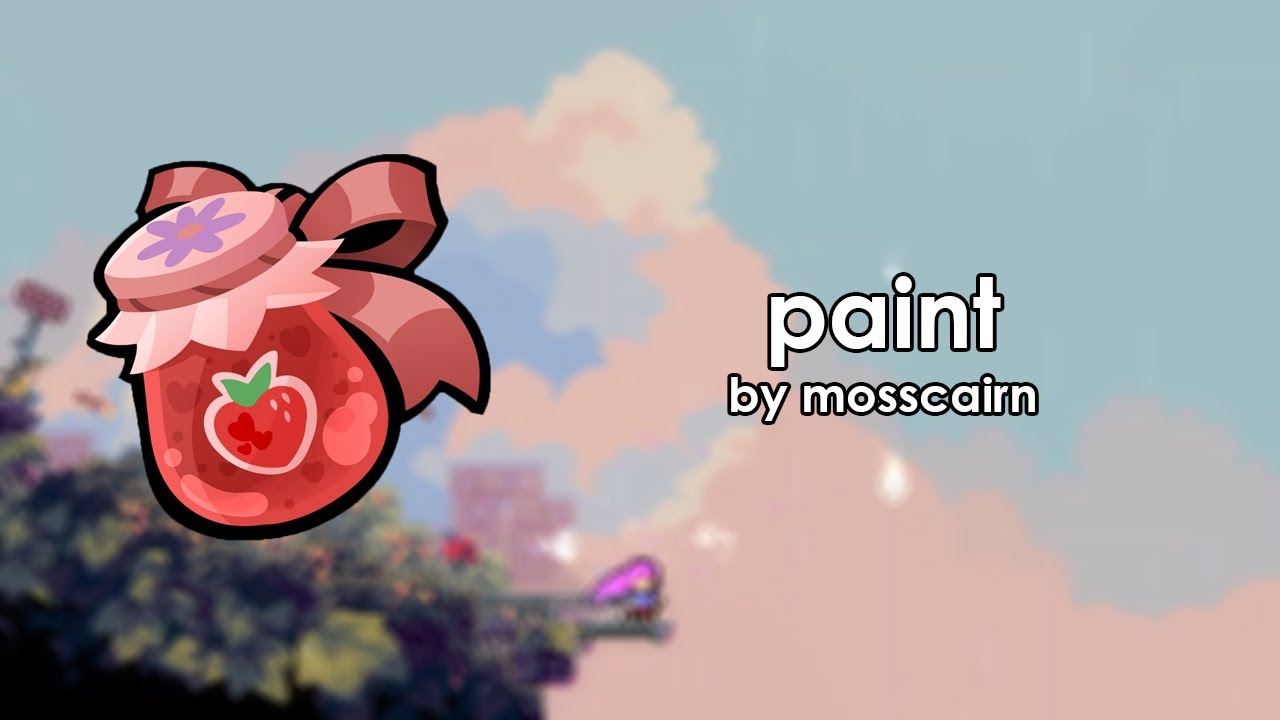 Celeste Strawberry Jam: paint - YouTube