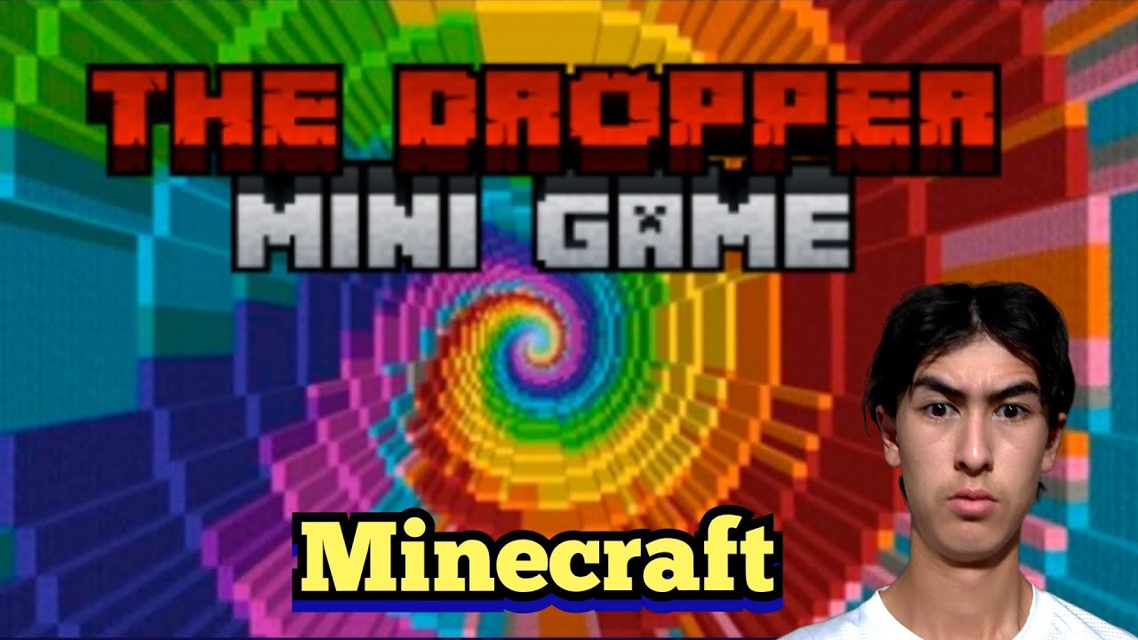 Minecraft The dropper mini game - YouTube