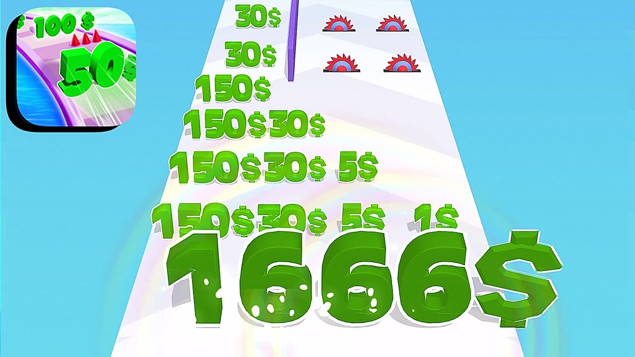 Money Time Run - All Levels Gameplay Android,ios (Part 9) - YouTube