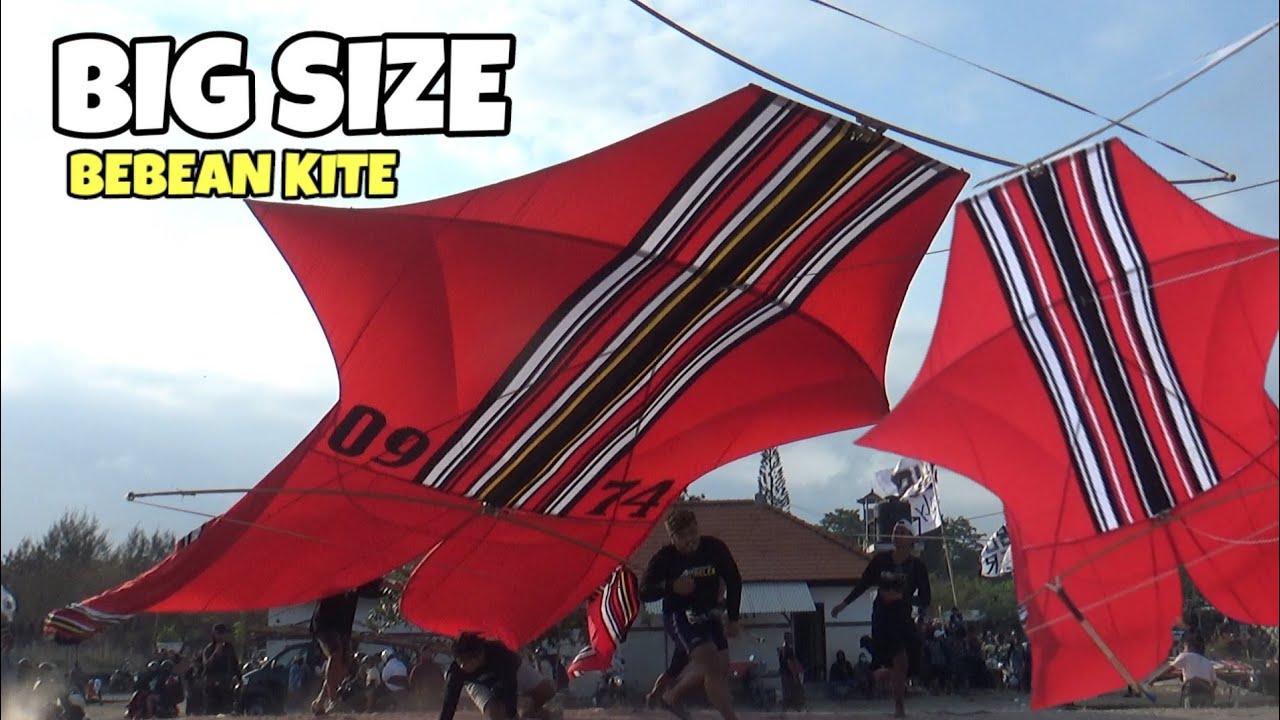 THE BIGEST BEBEAN KITE FROM BALI - YouTube