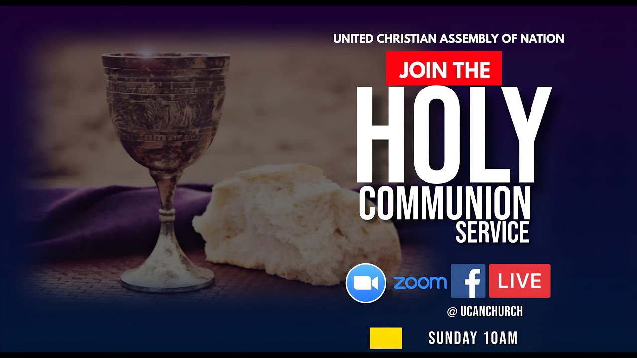 UCAN - SUNDAY CHURCH - HOLY COMMUNION SERVICE - 3 NOVEMBER 2024 - YouTube