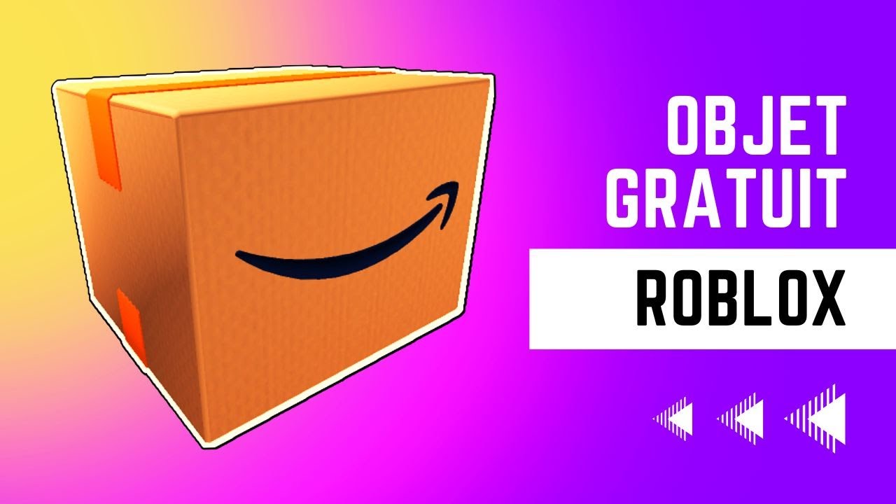 🔥Comment Avoir le Chapeau AMAZON BOX sur Roblox - YouTube